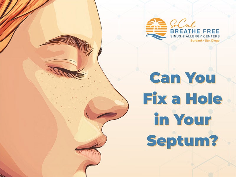 How a Hole in the Nasal Septum Can Be Treated